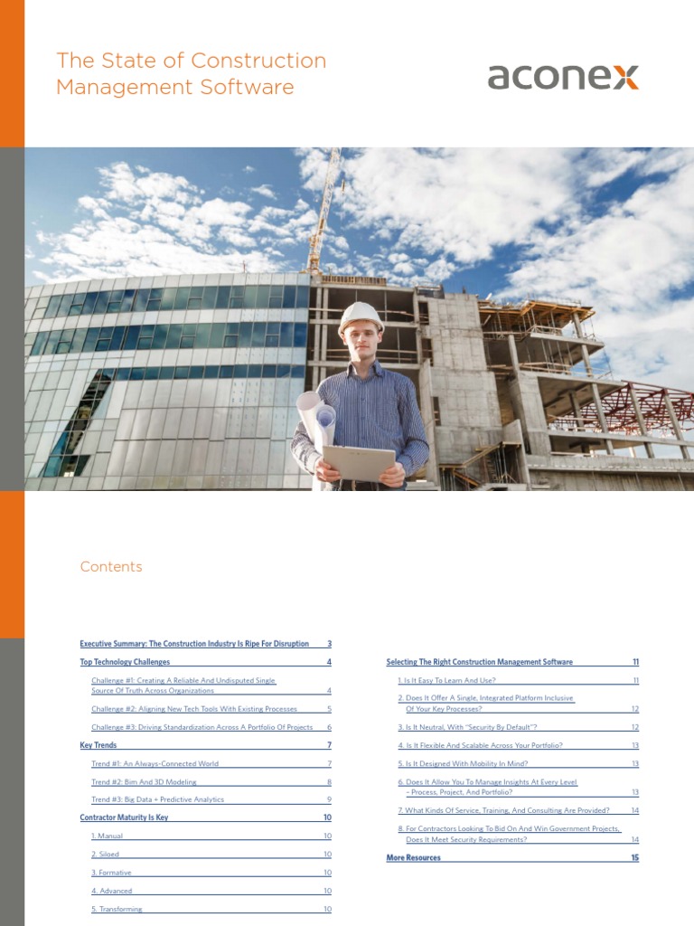 Whitepaper - State of Construction Technology | PDF | Building ...