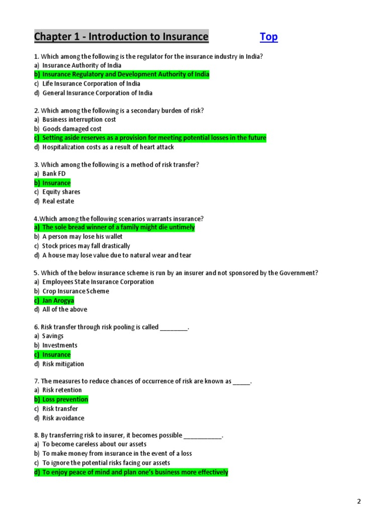 Introduction to Insurance: Understanding Key Insurance Concepts and ...