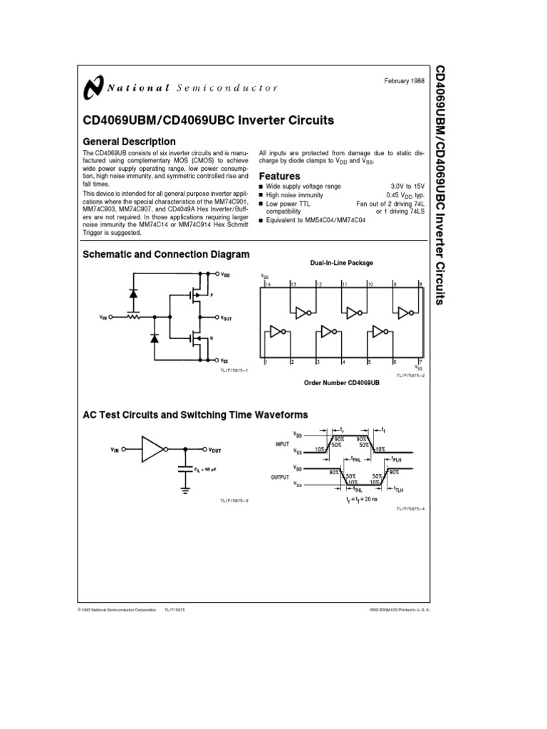 4069 | Power Inverter | Cmos