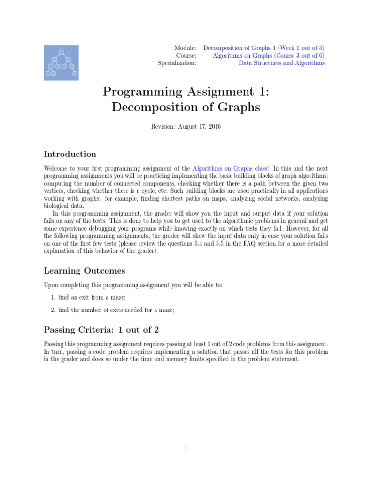 09 Graph Decomposition Problems 1 | PDF | Time Complexity | Vertex (Graph Theory)