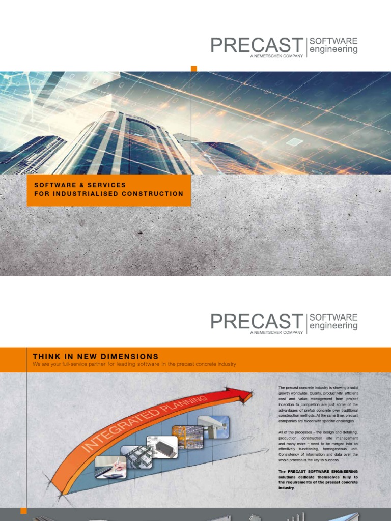 Precast Software Flyer | PDF