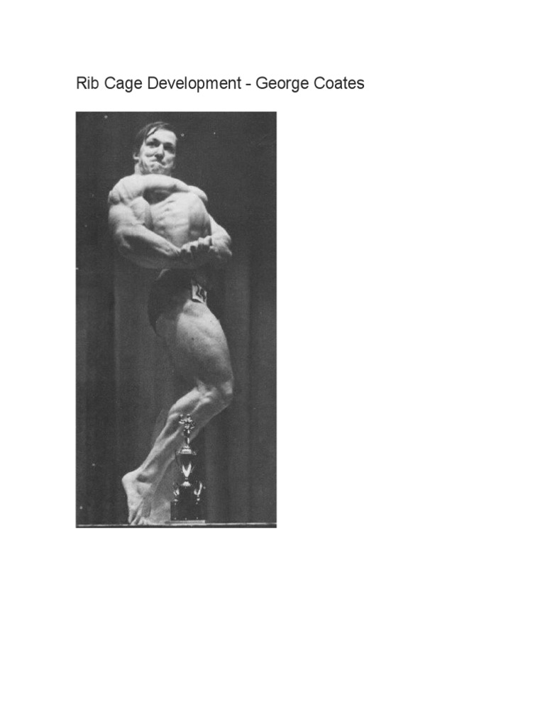 Rib Cage Development - George Coates | PDF