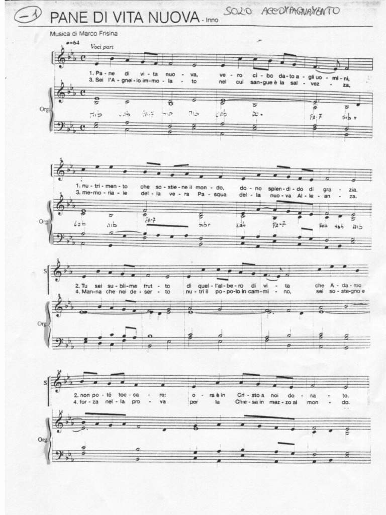 Pane Di Vita Nuova | PDF