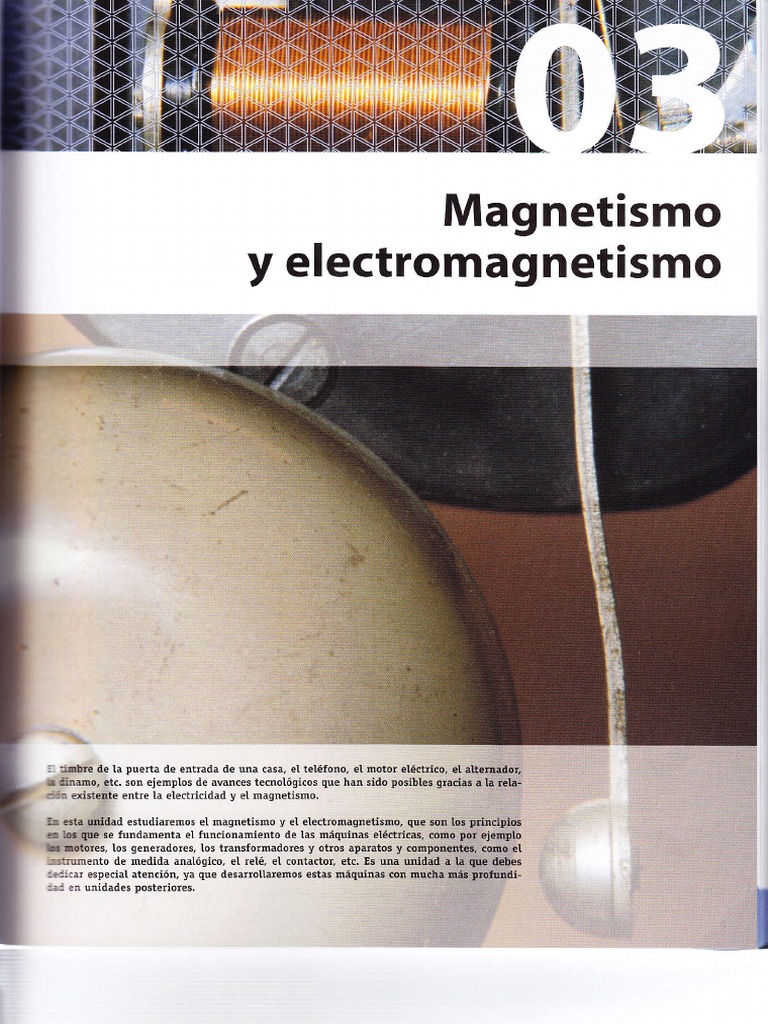 Magnetismo y Electromagnetismo Básico | PDF | Imán | Campo magnético