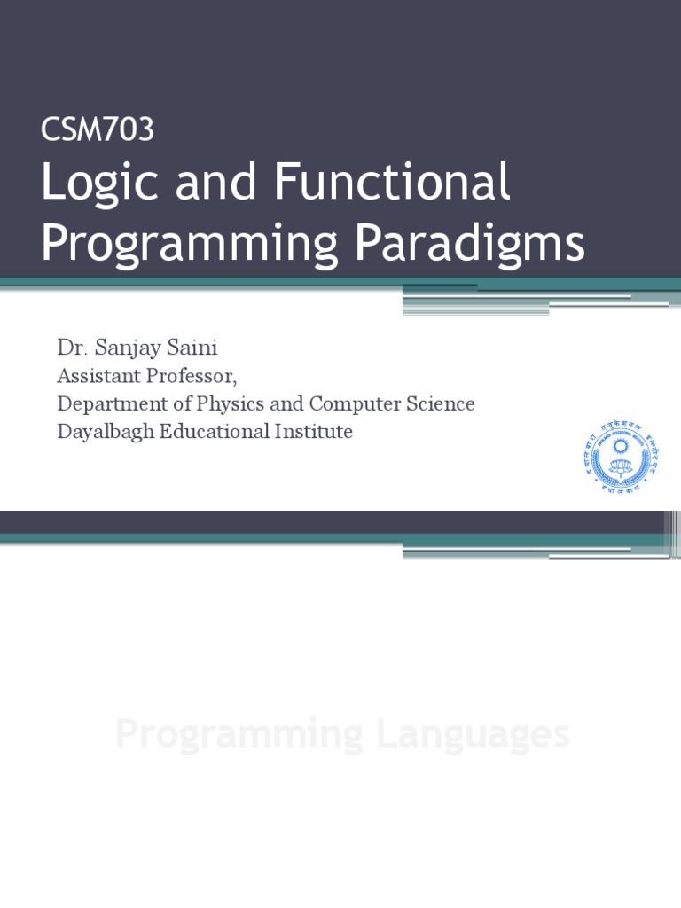 PP - 01-Levels of Prog Langs-Characteristics | PDF