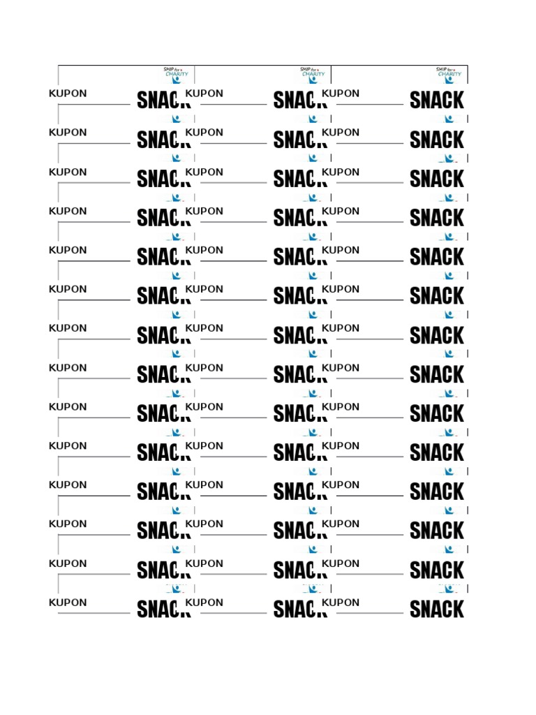 Kupon Snack N Lunch Box | PDF