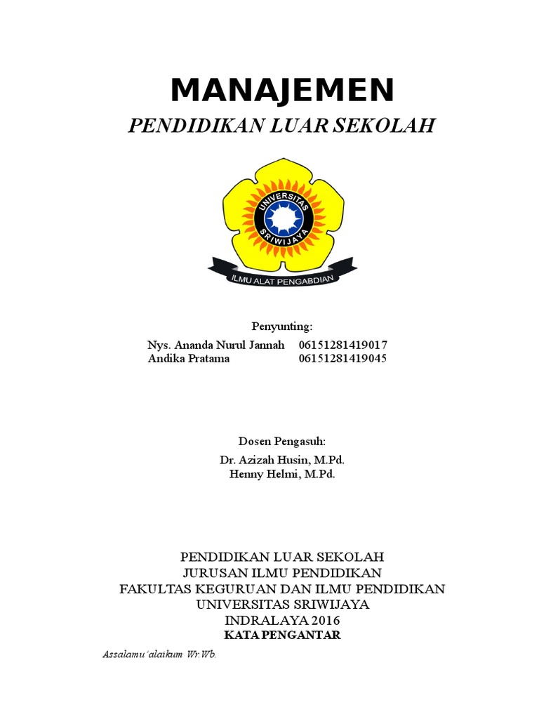 Bahan Pembelajaran Manajemen Pls | PDF