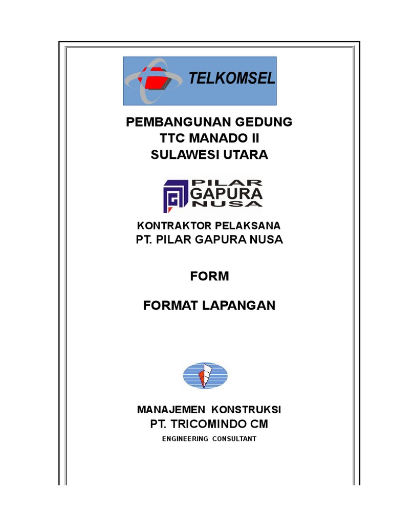 Form Kontraktor | PDF