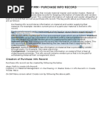 SAP MM - Source Determination - List | PDF