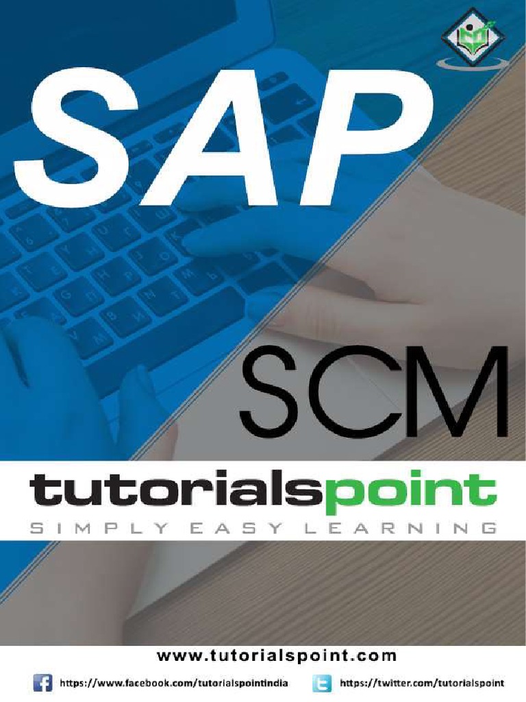 Sap SCM Tutorial PDF | PDF | Supply Chain | Demand