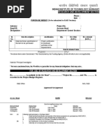 Purchase Indent Format | PDF