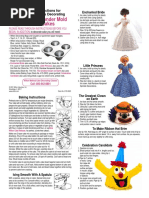 Princess Kate Middleton Paper Doll Printables 0311 | PDF