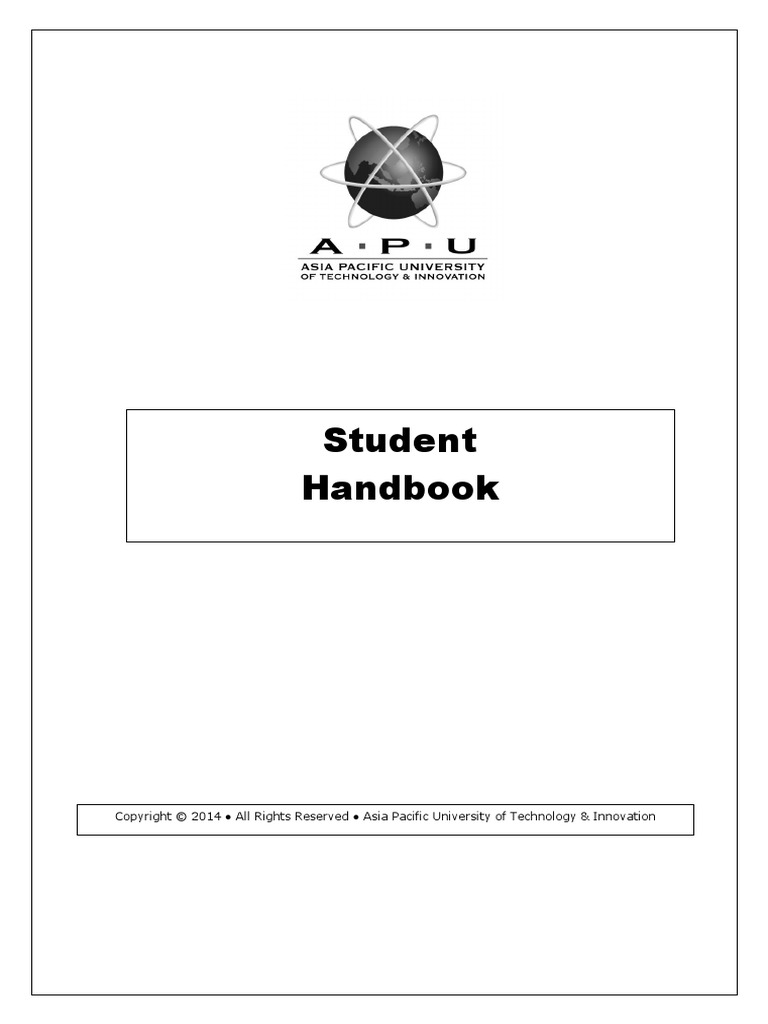 APU Student Handbook | PDF | Internship | Job Hunting