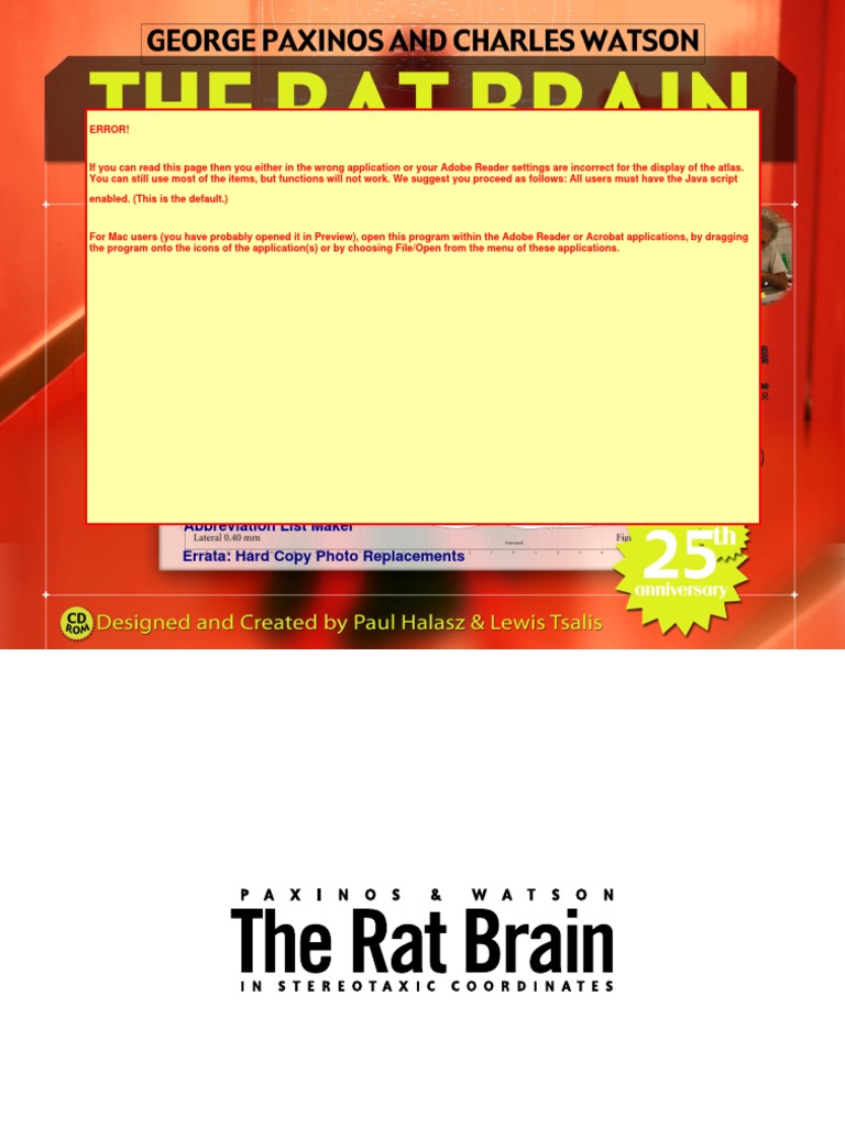 Rat Brain Atlas | PDF | Basal Ganglia | Laboratory Rat
