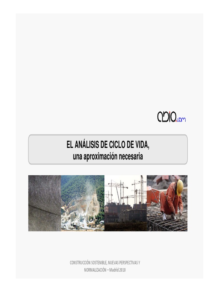 Analisis De Ciclo De Vida Beatriz Rivela Pdf Pdf Evaluación Del