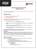 Centrelink Voluntary Work Form SU462 | PDF | Volunteering | Privacy
