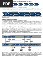 E2E P2P Process With Different Scenarios | PDF | Receipt | Invoice