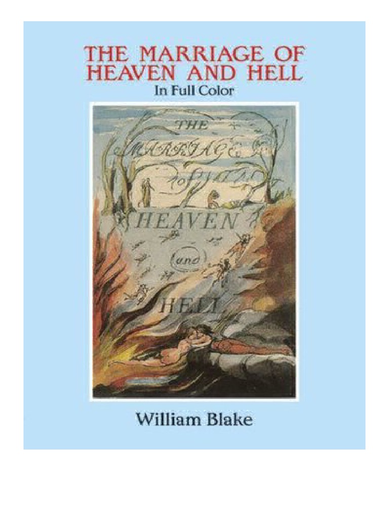The Marriage of Heaven and Hell | PDF | William Blake | Poetry