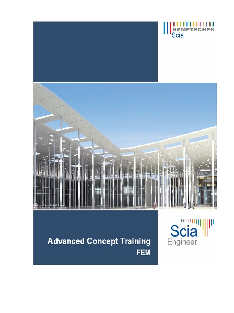 Scia Engineer 2014 - Advanced Concept Training - FEM PDF | PDF | Finite ...