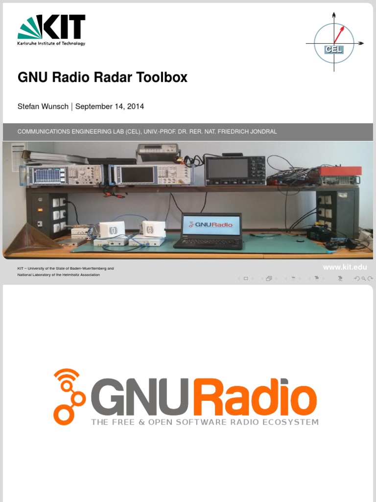 GNU Radio Radar Toolbox Guide | PDF | Radar | Radio Technology