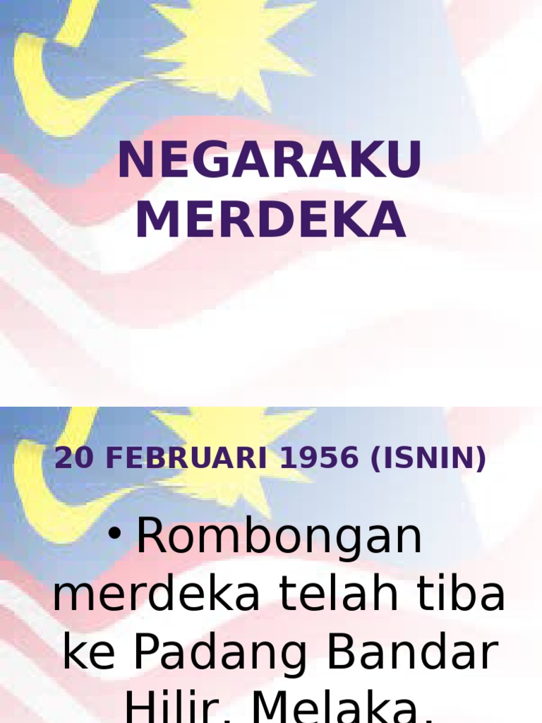 Negaraku Merdeka | PDF