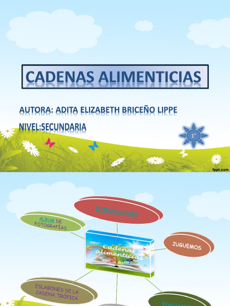 CADENAS ALIMENTICIAS - PPT | PDF | Ecología | Entorno natural