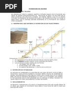 Partes de Un Talud Informe de Taludes | PDF | Agua subterránea | Estrato