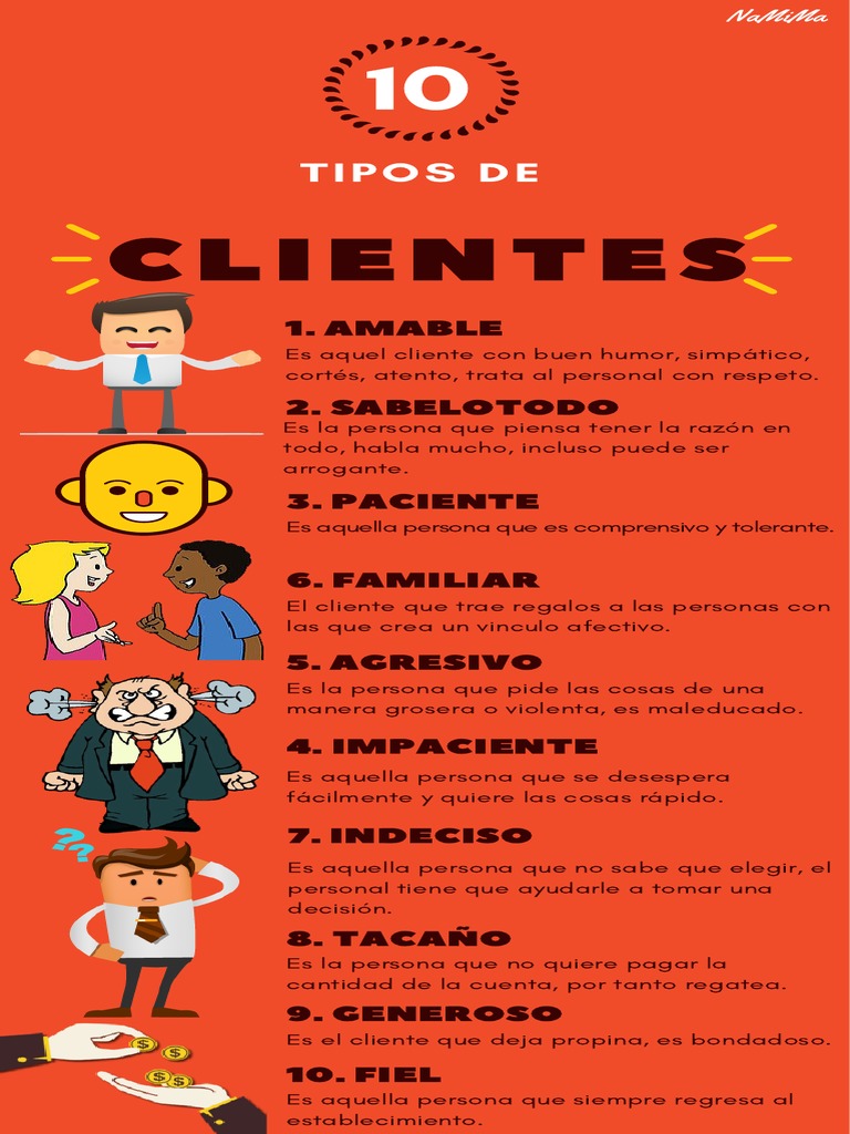 10 Tipos de Clientes | PDF