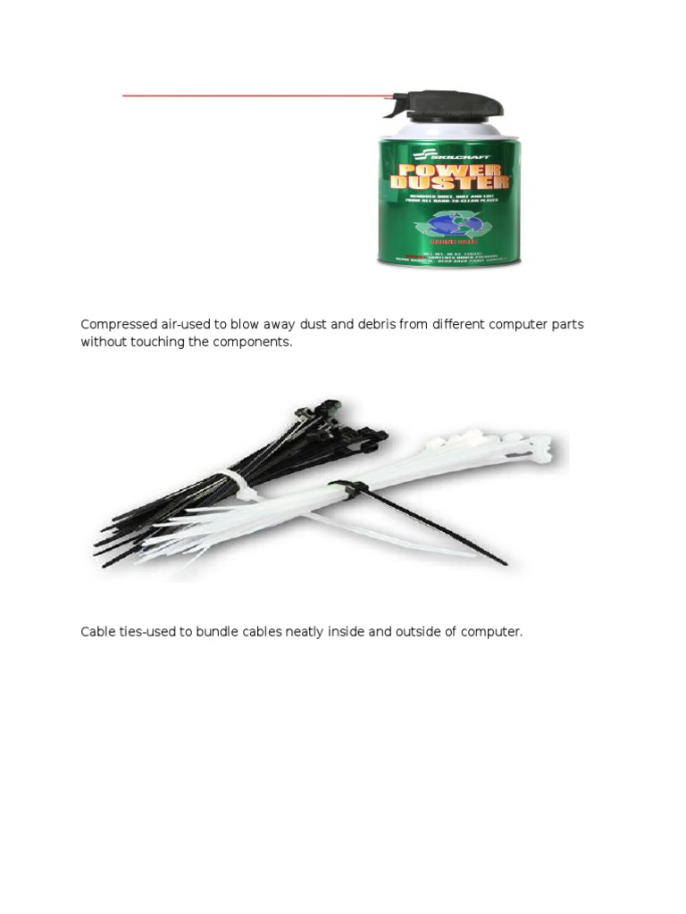 Compressed Air-Used To Blow Away Dust and Debris From Different ...