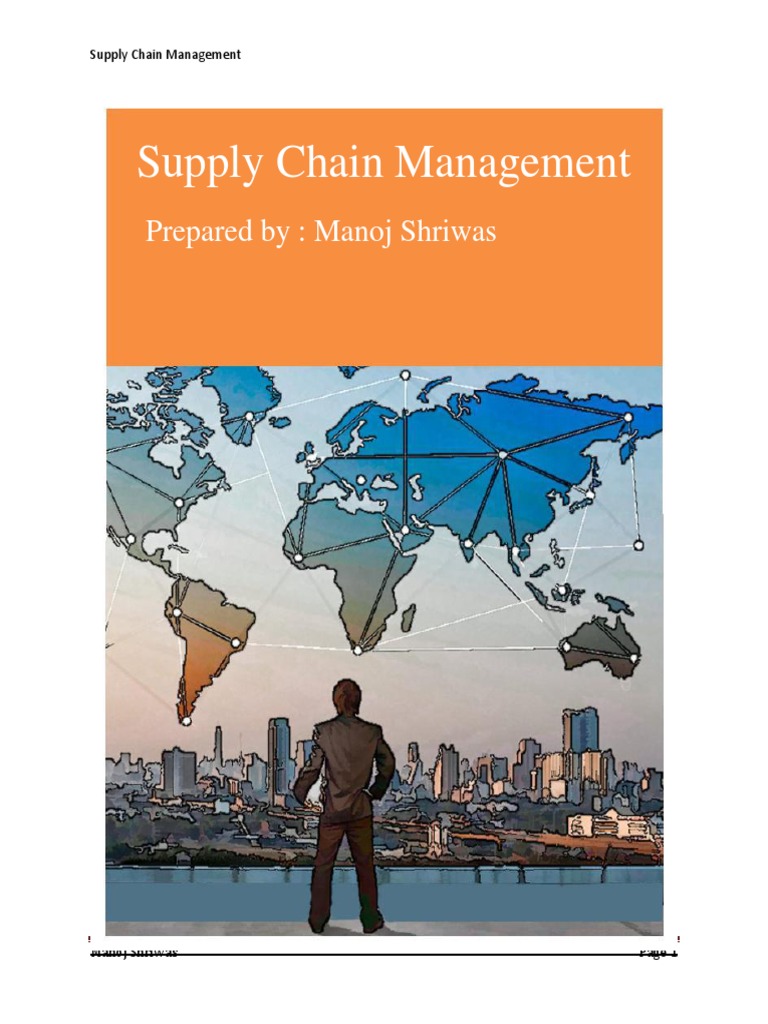 Supply Chain Management Complete Notes - Manoj Shriwas | PDF | Supply ...