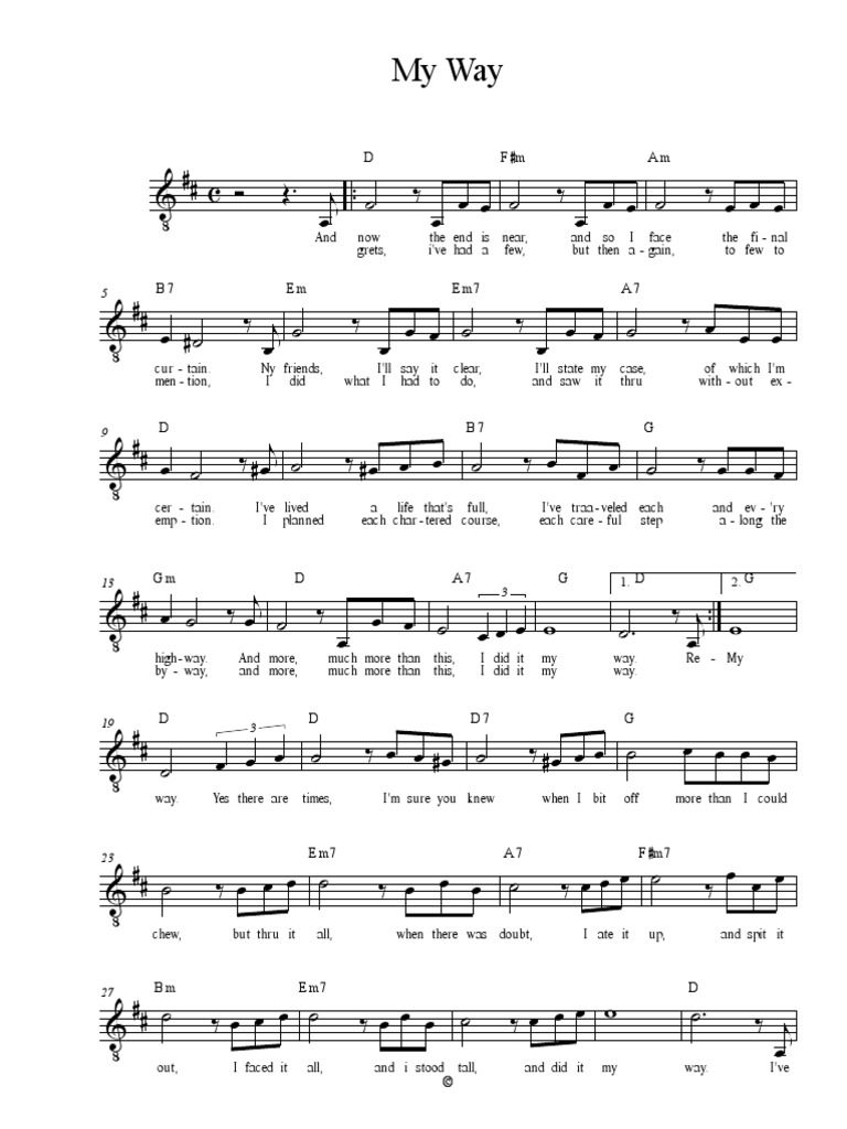 My Way | PDF