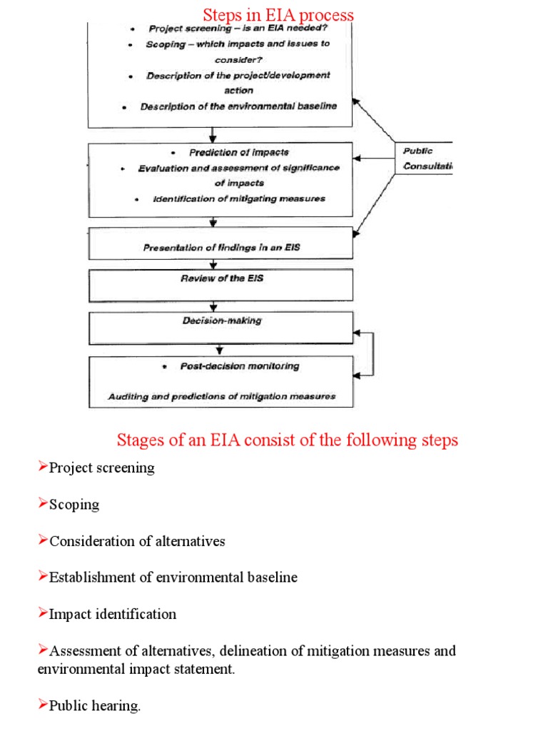 2.EIA STEPS | Environmental Impact Assessment | Environmental Monitoring