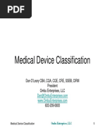 SFDA Classification Guidance | PDF | Medical Device | Wound