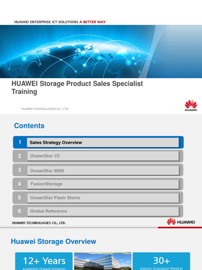 Huawei Storage Solutions Overview | PDF | Solid State Drive | Scalability