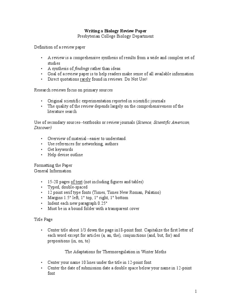 Biology Review Paper | PDF | Cartesian Coordinate System | Citation