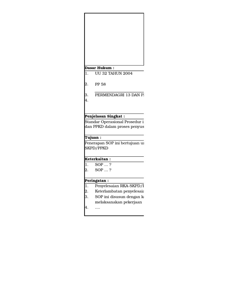 Sop Teknis Simda | PDF