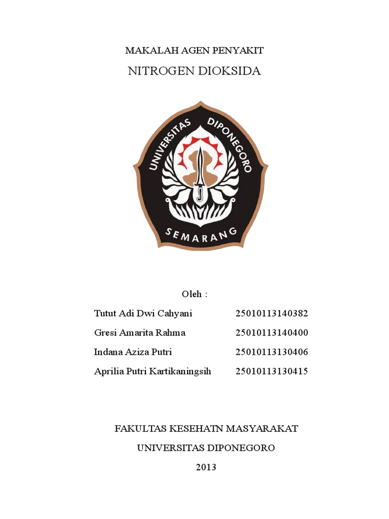 Nitrogen Dioksida | PDF