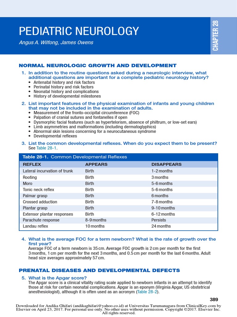 Pediatric Neurology | PDF | Migraine | Autism Spectrum