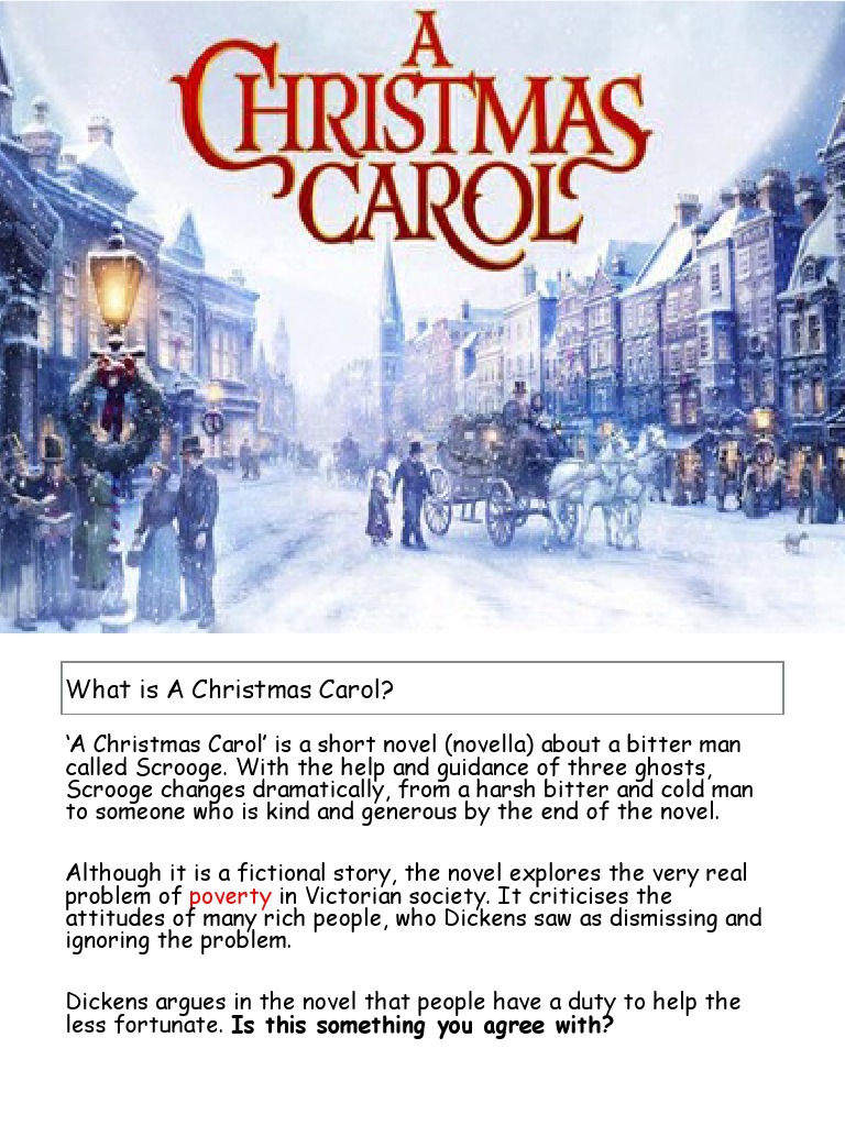 A Christmas Carol Workbook | PDF | Ebenezer Scrooge | A Christmas Carol