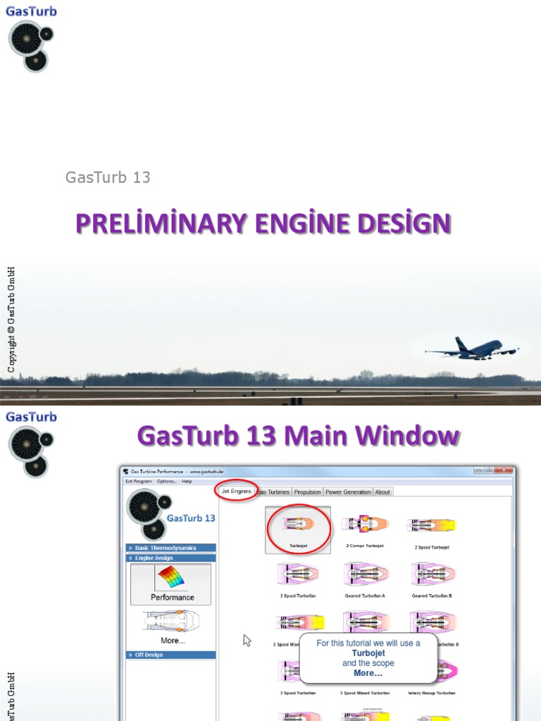 Preliminary Engine Design | PDF | Turbine | Nozzle