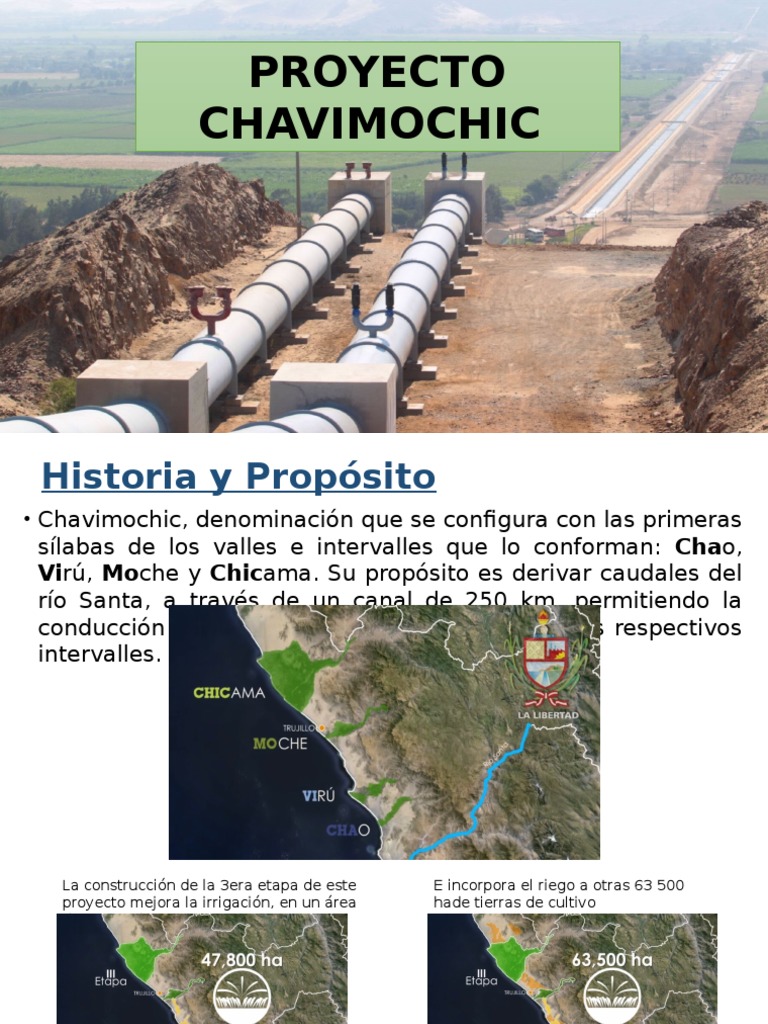 Proyecto de Chavimochic | PDF | Agua y política | Administracion del Agua