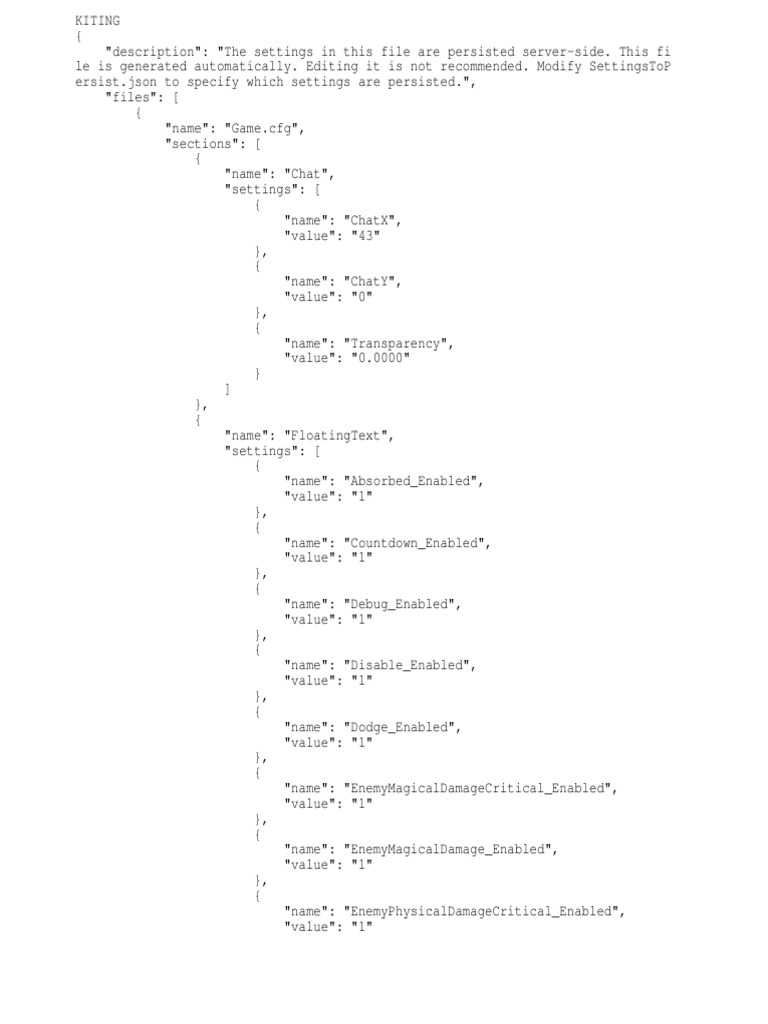 Configuration Settings for Floating Combat Text, User Interface ...
