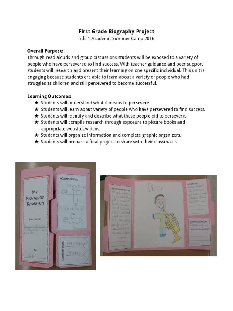 1 Stgradebiographyproject | PDF | Science & Mathematics