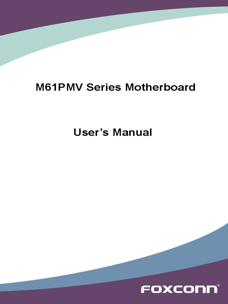 M61PMV Series en Manual Full Version 1.4 | PDF | Bios | Usb