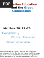 Evangelism. Promotional Talk | PDF | Evangelism | Christian Church