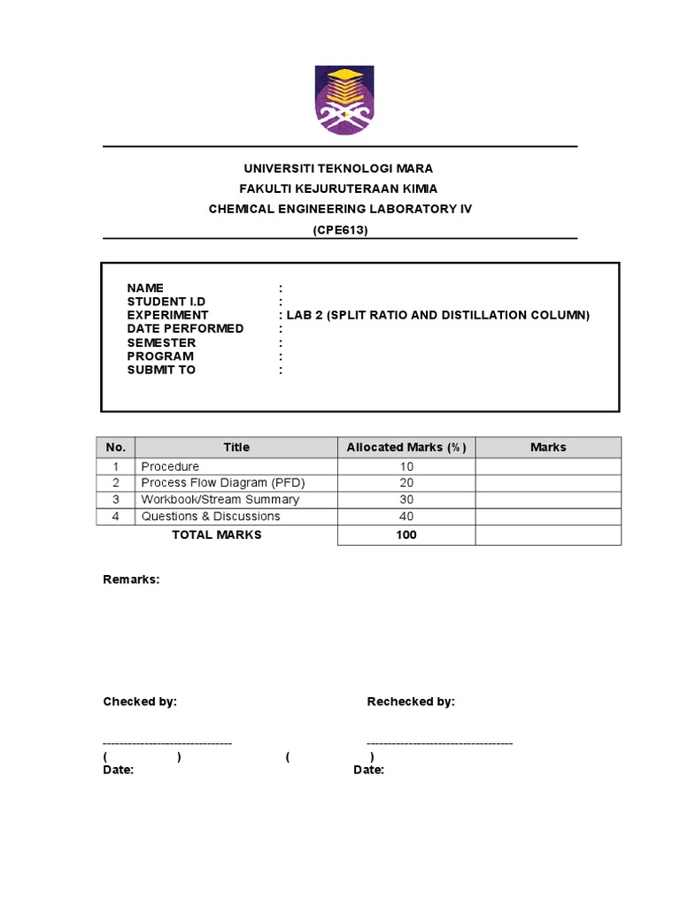 Split Ratio and Distillation Column | PDF | Distillation | Chemical ...