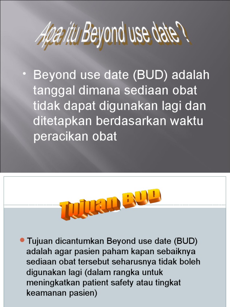 Beyond Use Date | PDF