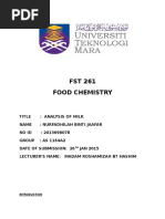 Determination of Fat (Food Analysis) | PDF | Solvent | Foods