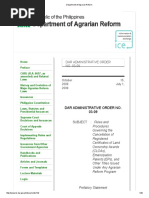 DAR Clearance Application Requirements | PDF | Deed | Justice