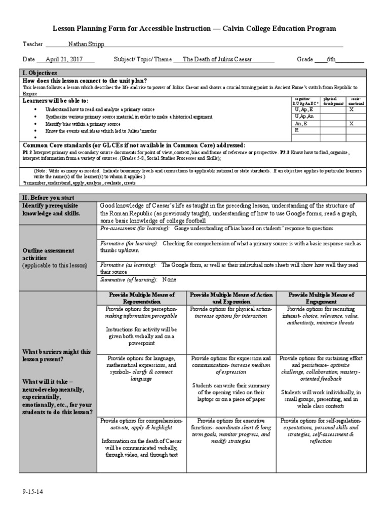 lesson plan 3 | Reading Comprehension | Lesson Plan lesson plan 3 | Reading Comprehension | Lesson Plan